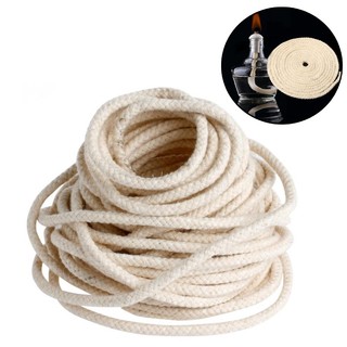 10M 2mm-8mm Alcohol Round Rope Cotton Wick Replacement Wicks Candle ...