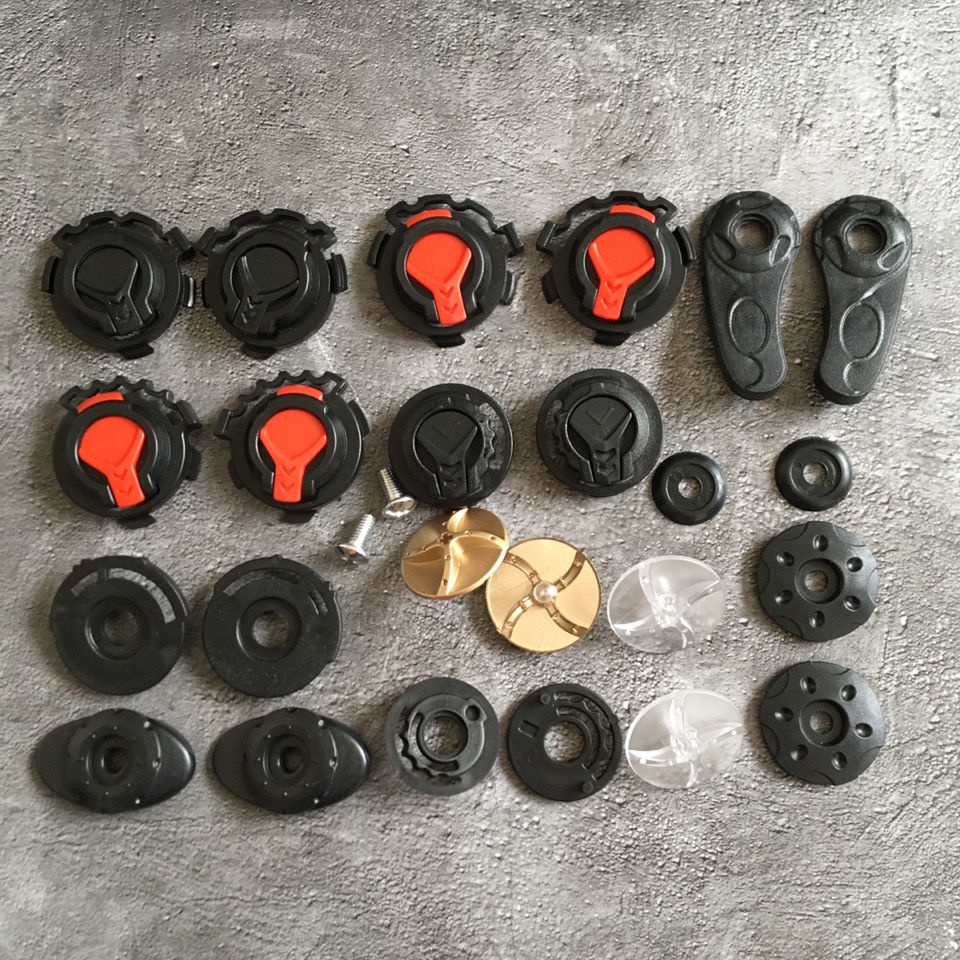 Helmet Accessories Fixed Large Hole Buckle Lens Base Adult Helmet ...