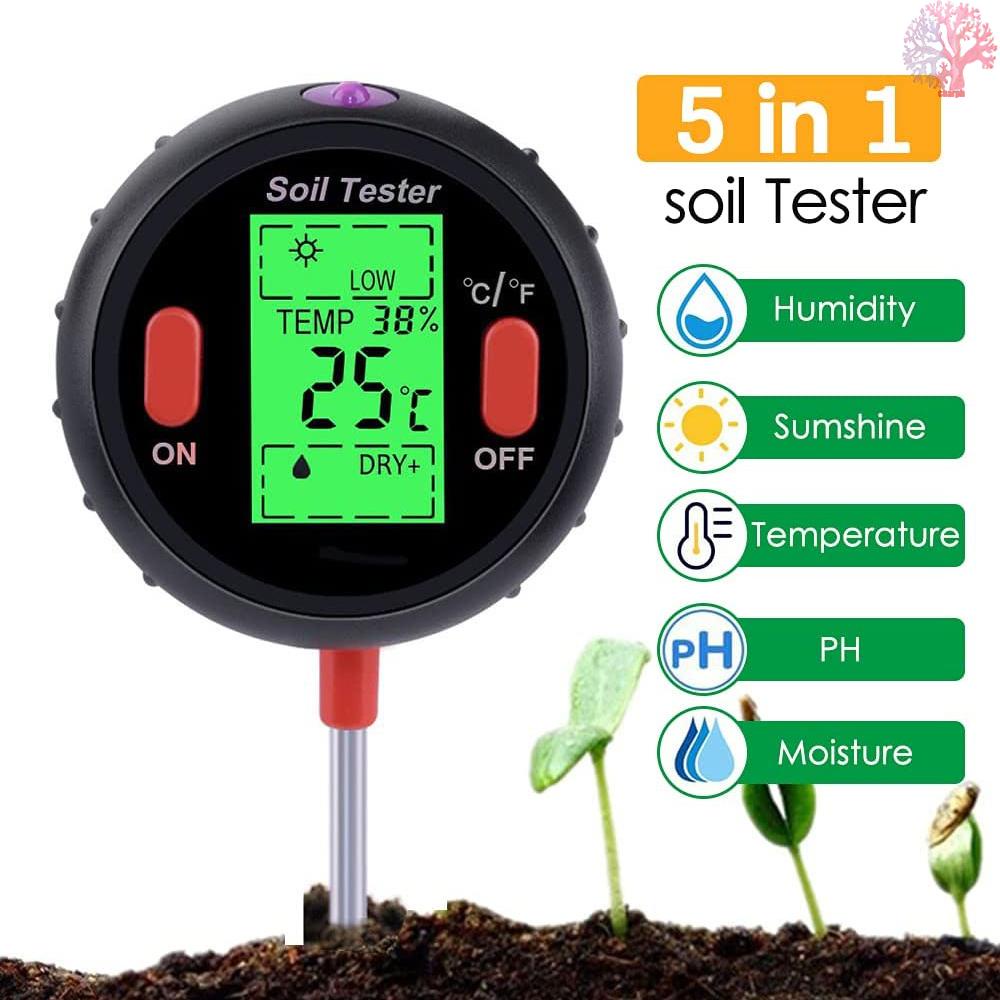 I-Soil Tester Multiple Function Large Screen Electronic Digital Display ...