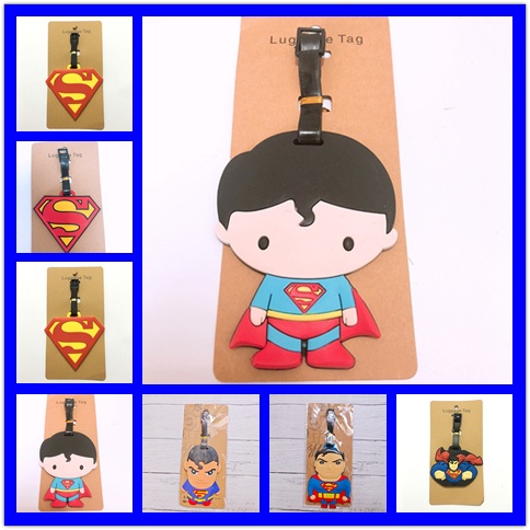 Marvel Superman Luggage Tag Boarding Pass Luggage Tag Ornament Name Tag ...