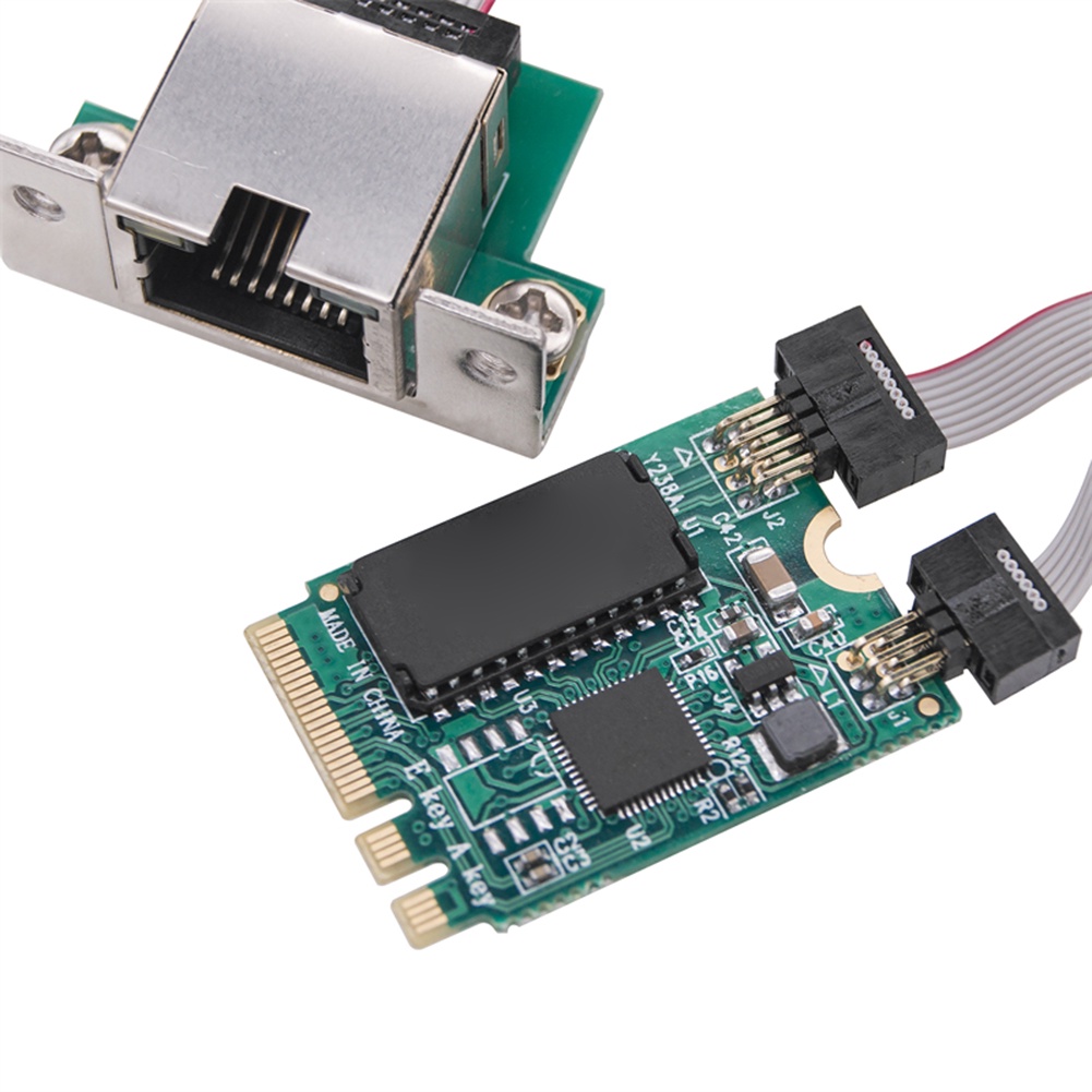 M.2 Gigabit Lan Adapter 2.5G/1000/100Mbps M2 RJ45 Network Adapter 8125B ...