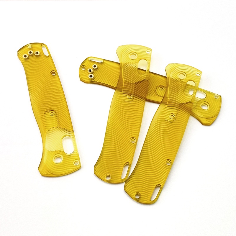 1 Pair Custom Ultem Knife Grip Scales Handle Patch for Benchmade Bugout ...