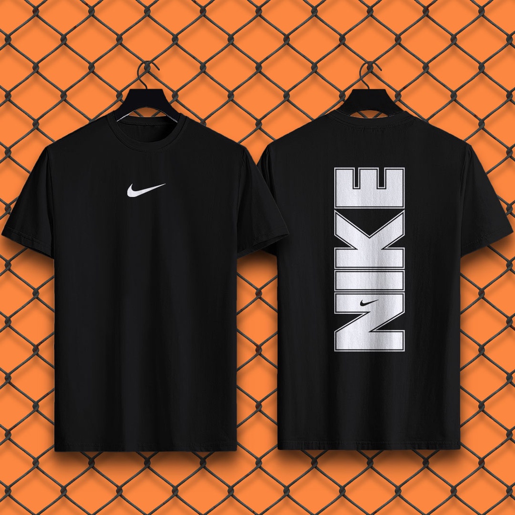 Fashion Oversize Classic Hitam Putih Tshirt 100% Cotton Streetwear ...