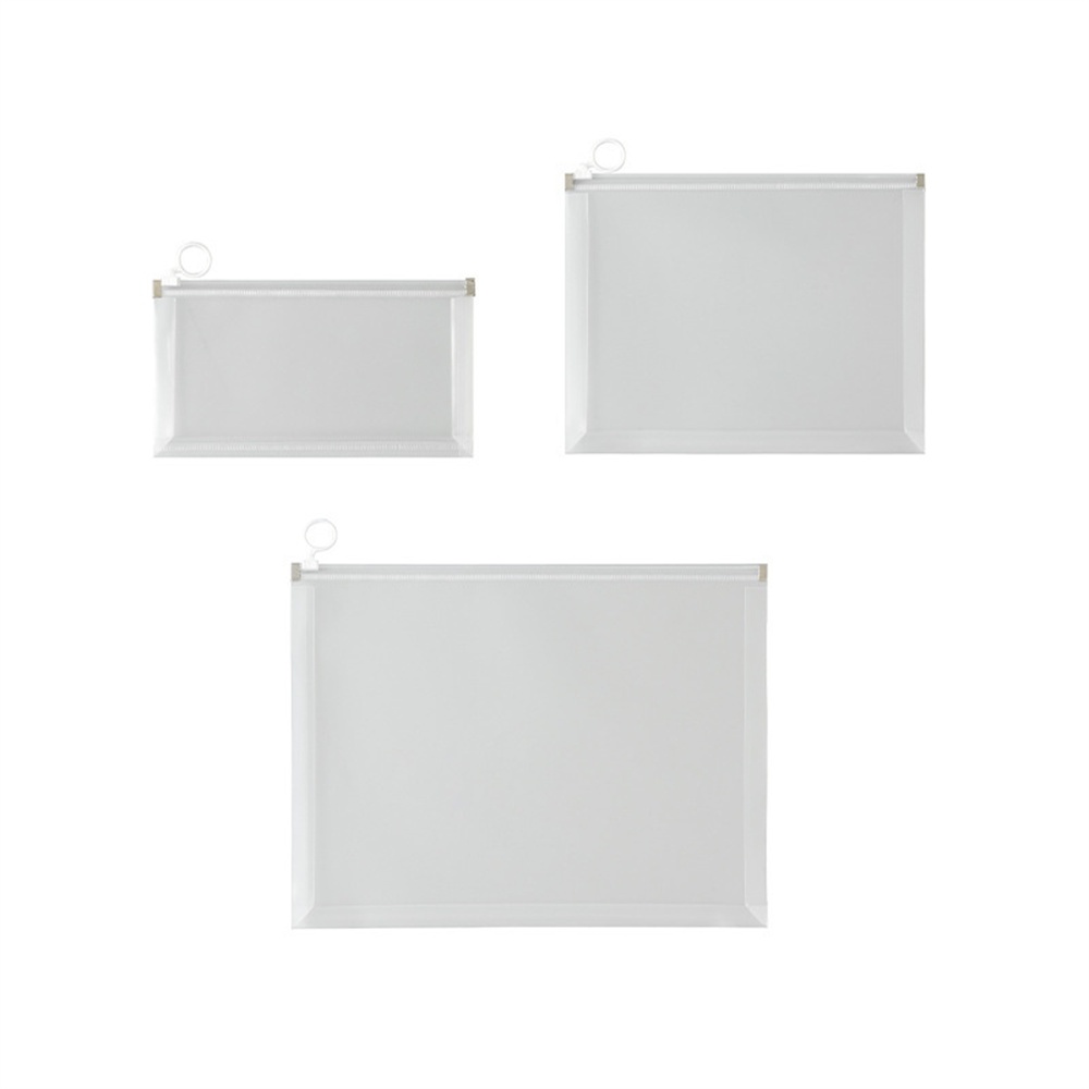 Waterproof File Bags A4/A5/B6 Transparent Document Bag Clear Organizer ...