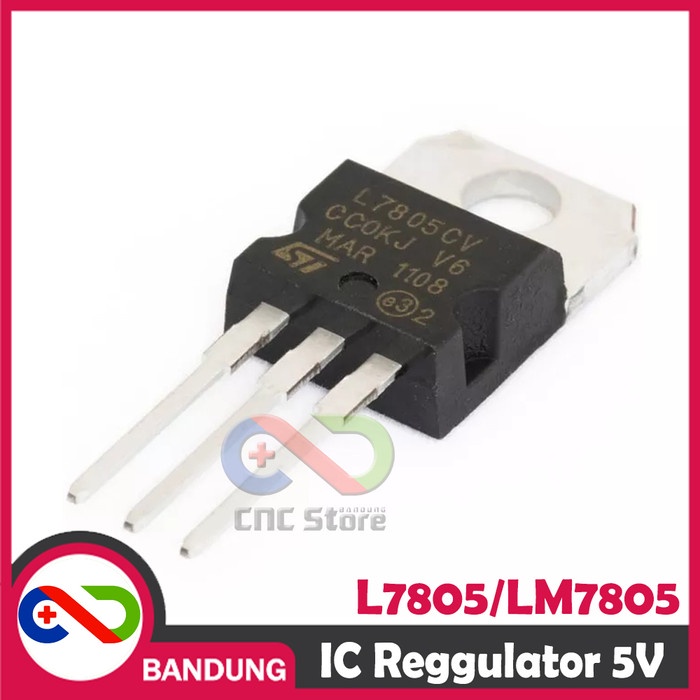 L7805cv L7805 7805 TO-220 POSITIVE VOLTAGE REGULATOR 5V | Shopee ...