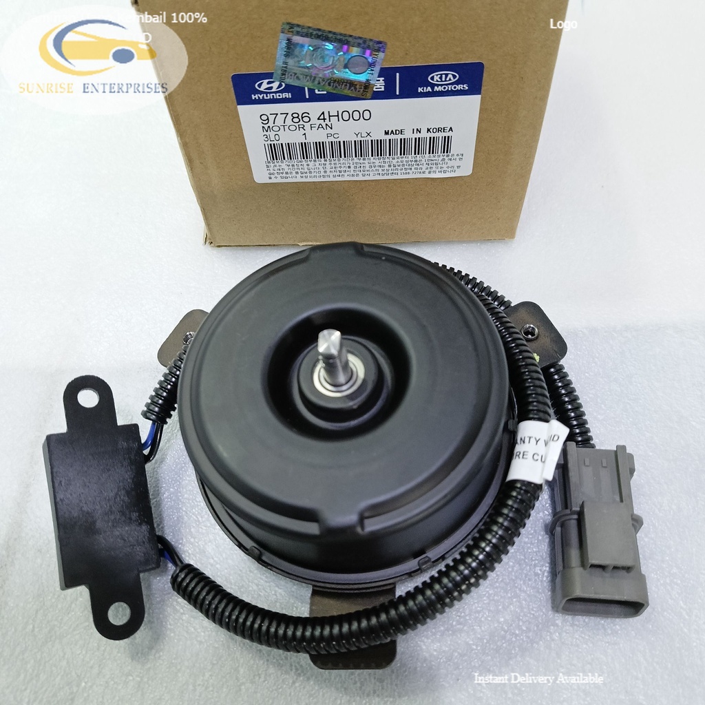 Hyundai Grand Starex Fan Motor Radiator / Condenser 2008-2019 97786 ...