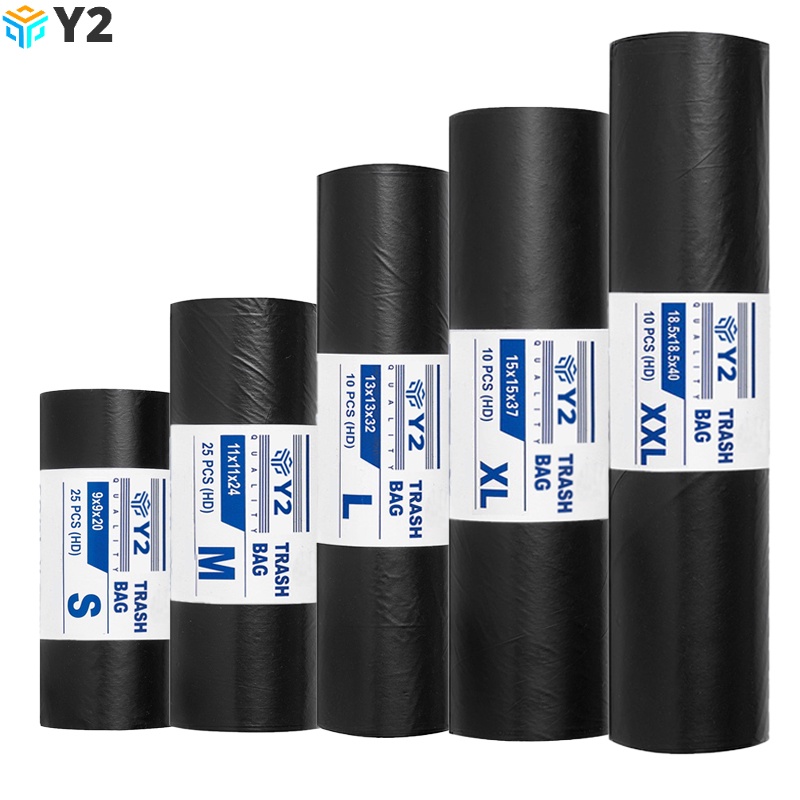 BUY 1 TAKE 1 Trash bag Garbage bag Black Plastic Bags Small/Medium ...