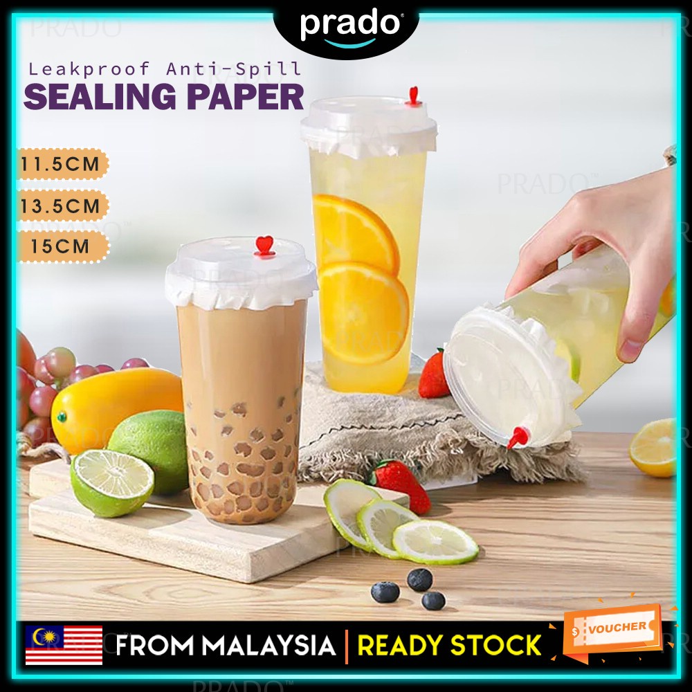 PRADO 500pcs 11.5/13.5/15c Leak Proof Paper Anti-spill Tea Coffee Paper ...