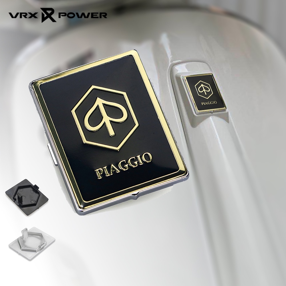 For Vespa Motorcycle Front Panel Emblem Badge PIAGGIO Logo Plate ...