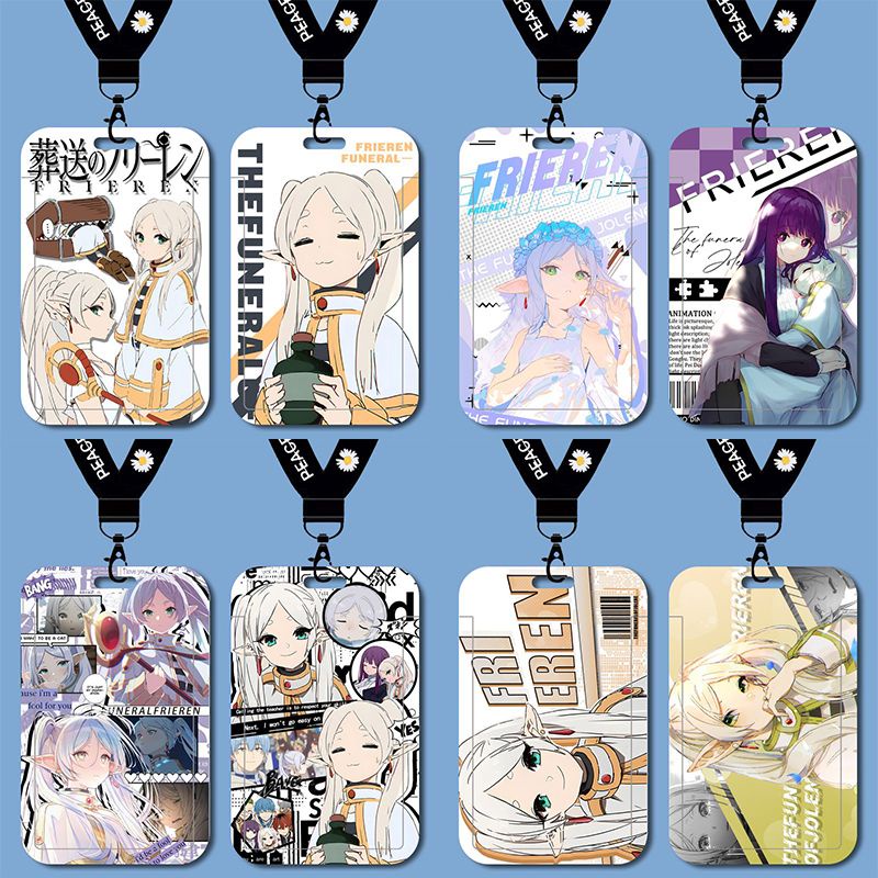 Frieren at the Funeral>Student card holder/bus card sleeve/access card ...