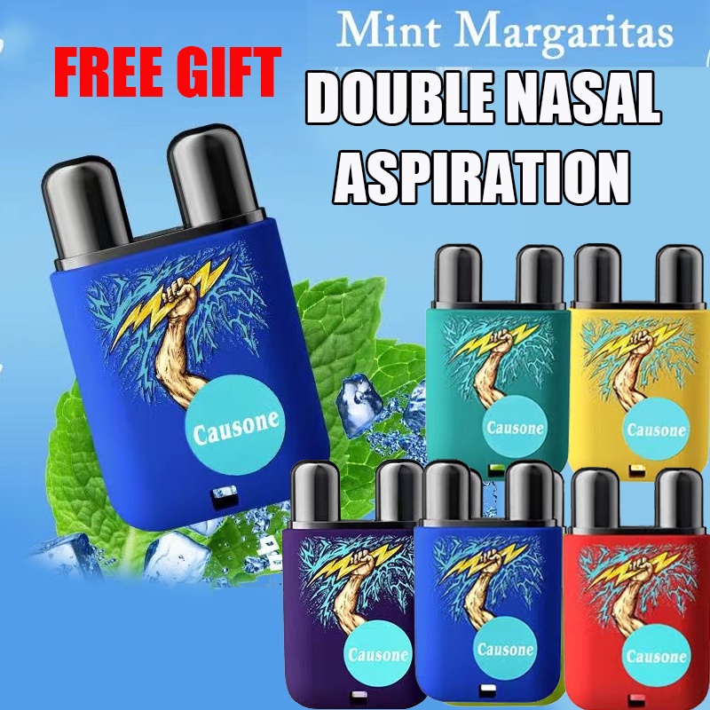 Causone Vegan Liver Cleaning Nasal Herbal Box Nasal Inhaler Stick for Essential Oils Natural ...