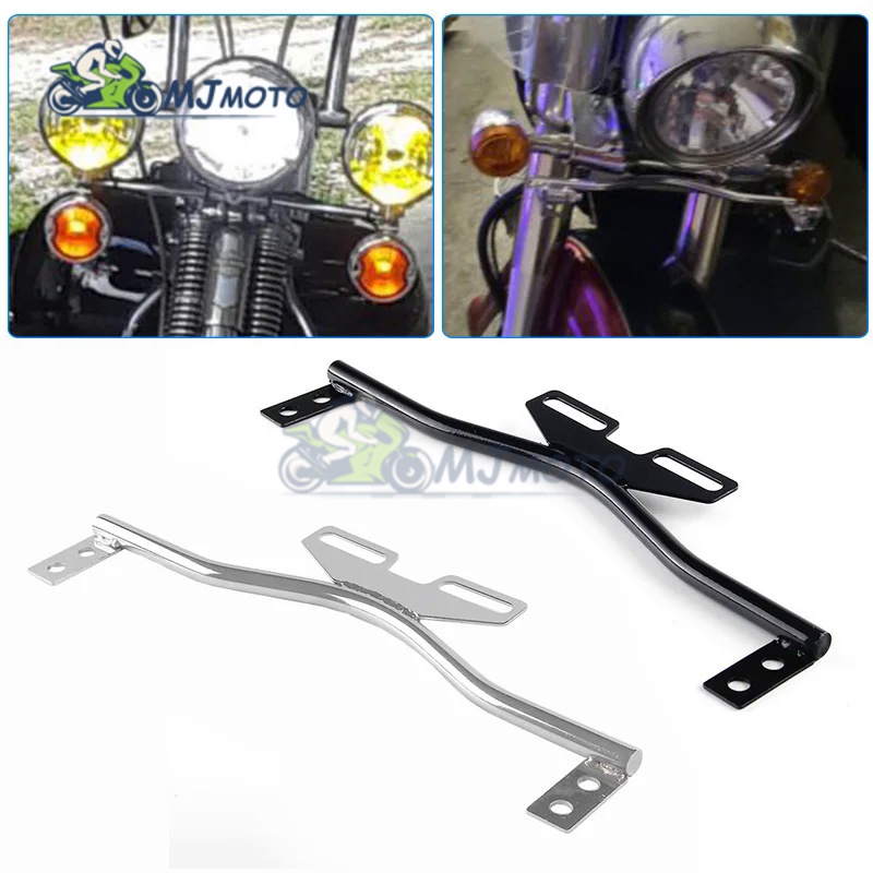 Moto Led Light Mount Bracket Bar Driving Lighting Fog Lamp Holder ...