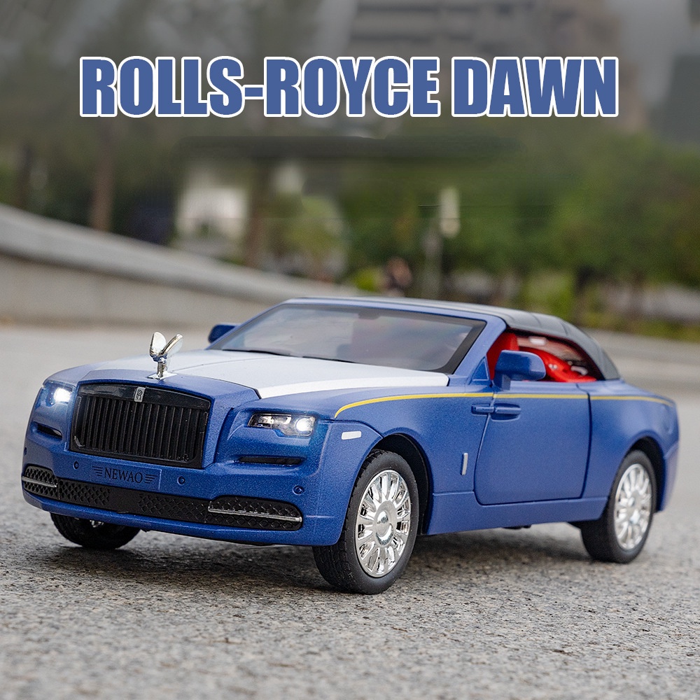 1:32 Rolls-Royce Dawn Alloy Car Model Light & Sound Effect Diecast Car ...