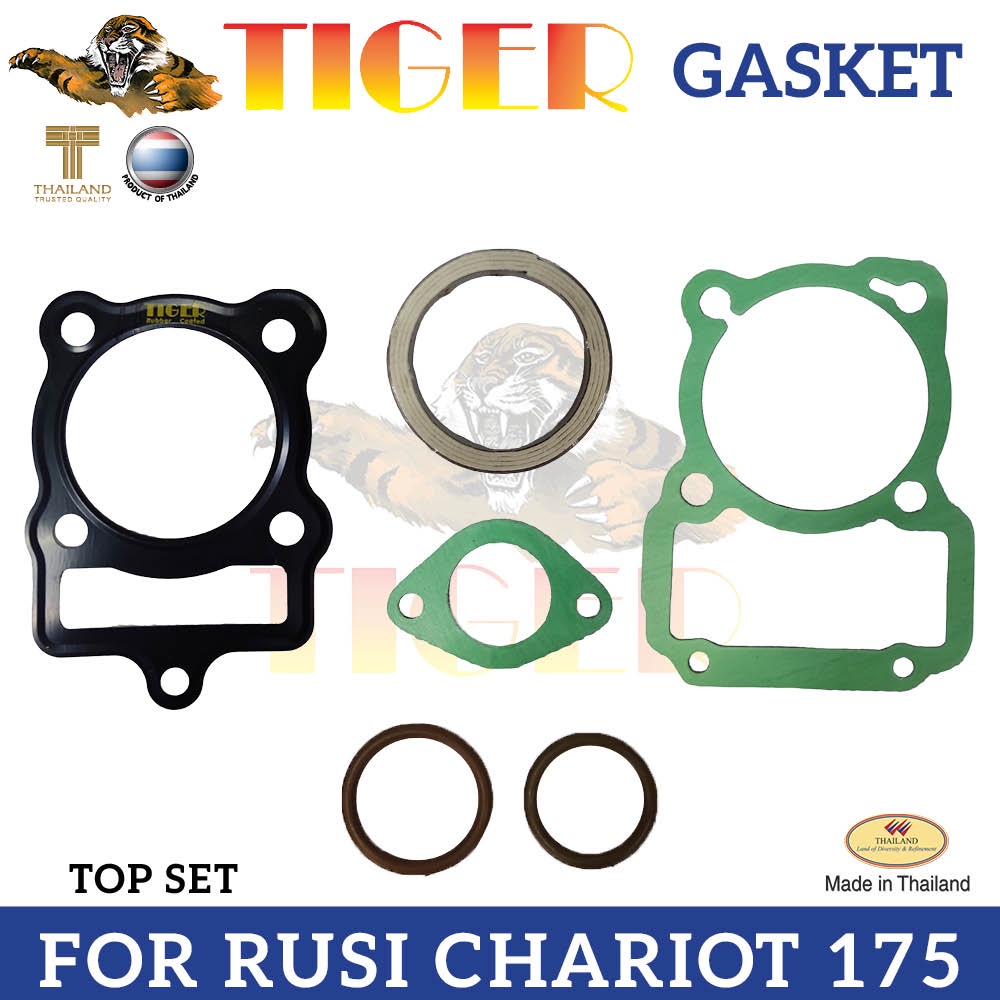 TIGER RUSI CHARIOT 175 TOP SET (100% Made in Thailand) | Shopee Philippines