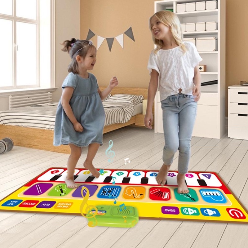 Kid Dance Pads Music Blanket Record and Playback Musical Keyboard Toy ...