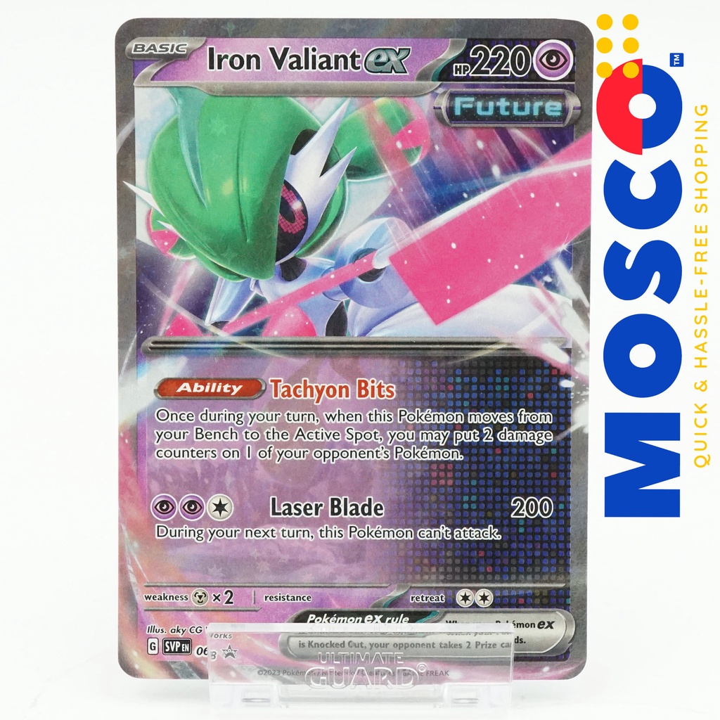 Iron Valiant ex - SVP068 - Promo Pokemon Scarlet & Violet | Pokemon TCG ...