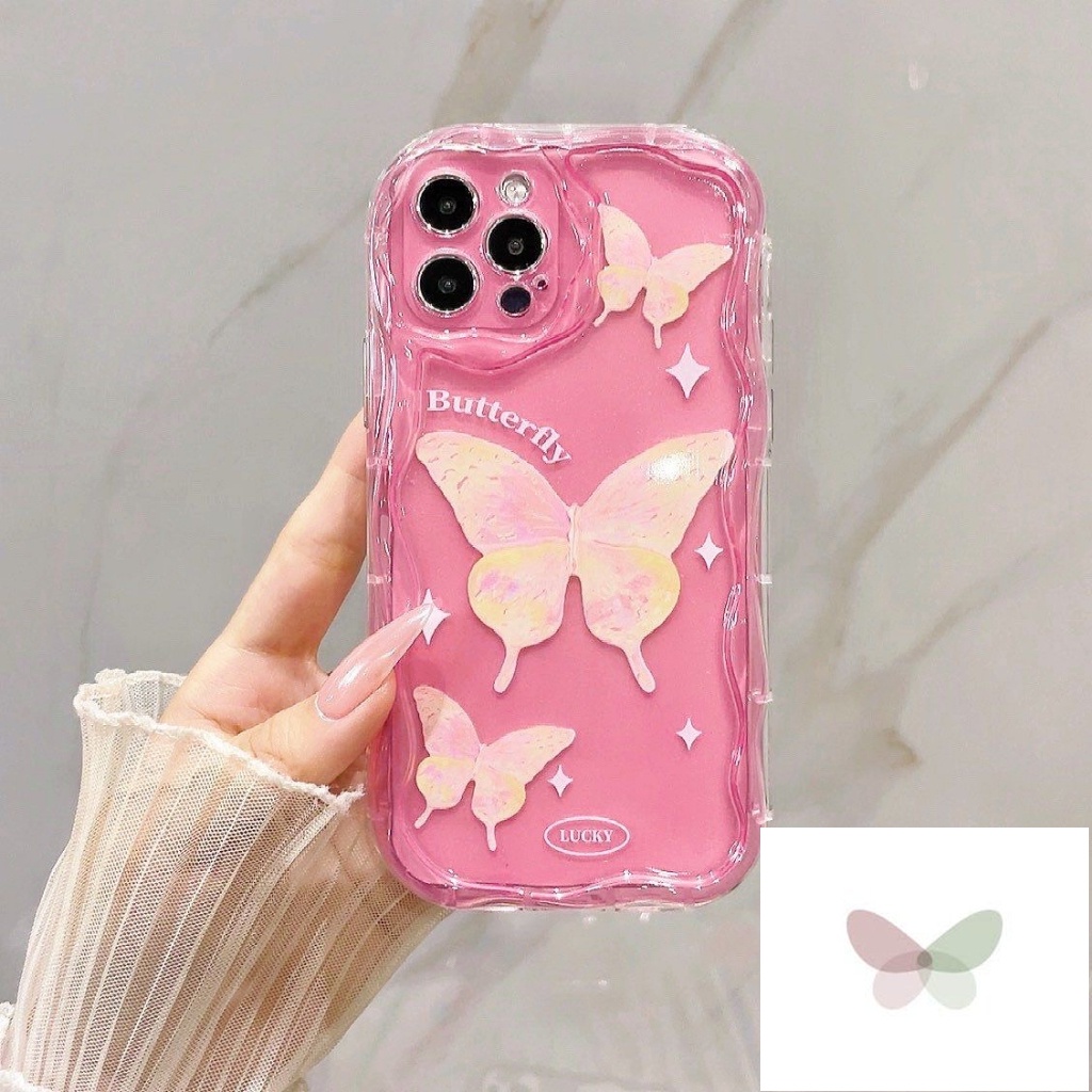 Ang tulip butterfly phone case ay angkop para sa Samsung S20 Fe S21 S21 ...