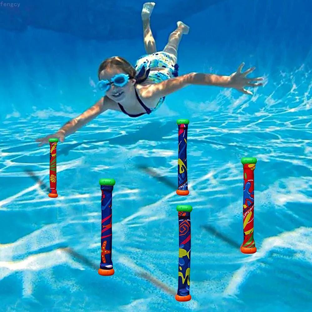 FENGCY 5PCS Diving Stick Toy, Underwater Sinking Visual Development ...