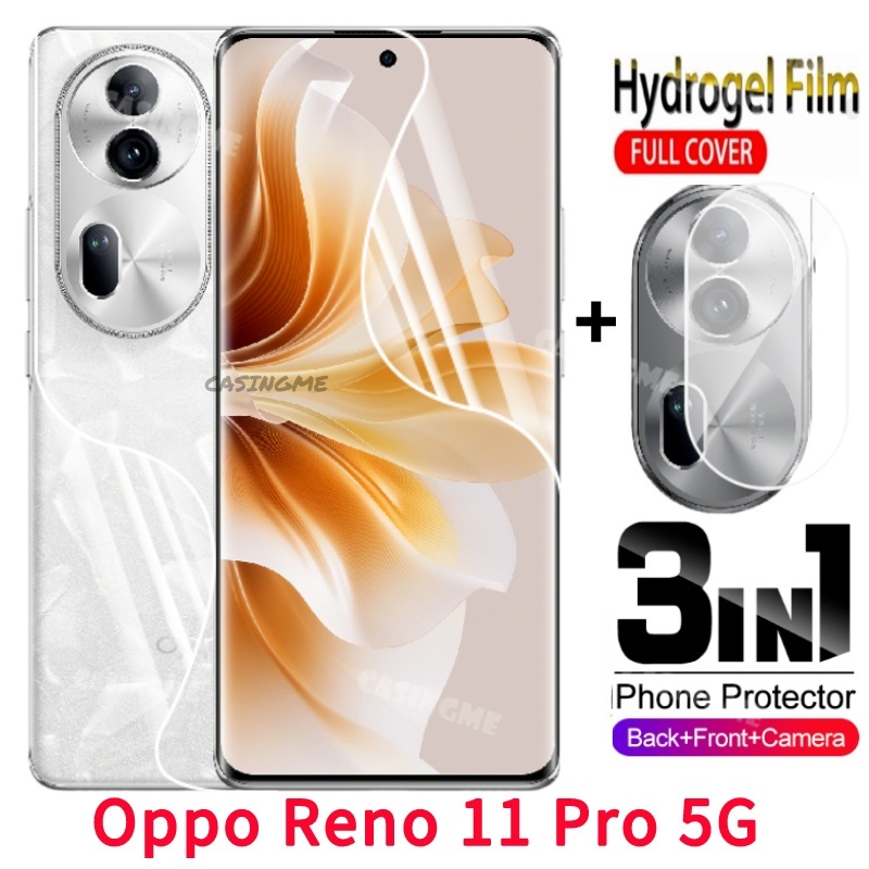Oppo Reno 12 Pro 5G Full Cover Hydrogel Film For Oppo Reno 11 Reno11Pro ...