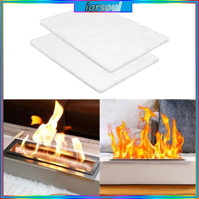 IOR Upgraded Fiber Insulation Ceramic Wool 8x12inch Wool for Bioethanol ...