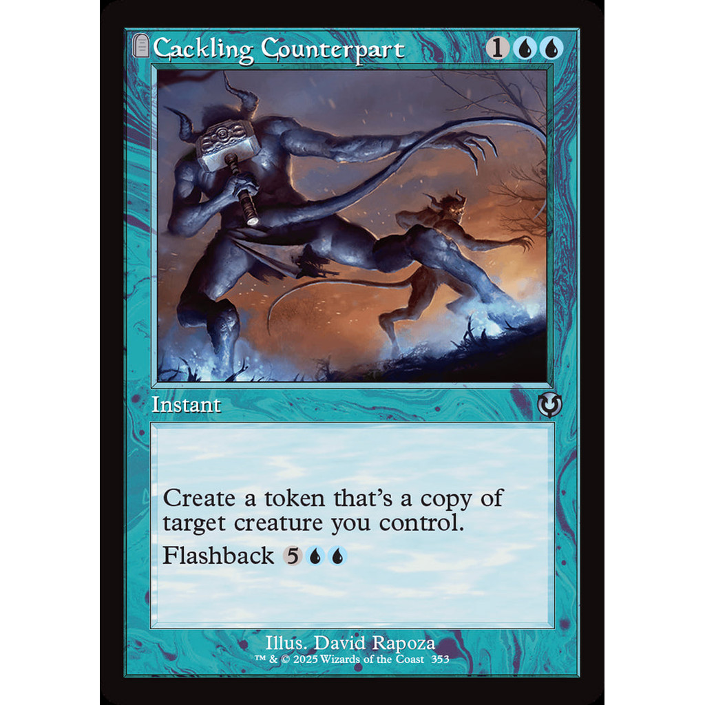 Cackling Counterpart (Retro Frame) [Innistrad Remastered] | Shopee ...