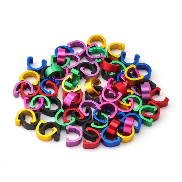 C Clip Klip Bukle Klem Penjepit Alloy Premium untuk Kabel Shifter dan ...