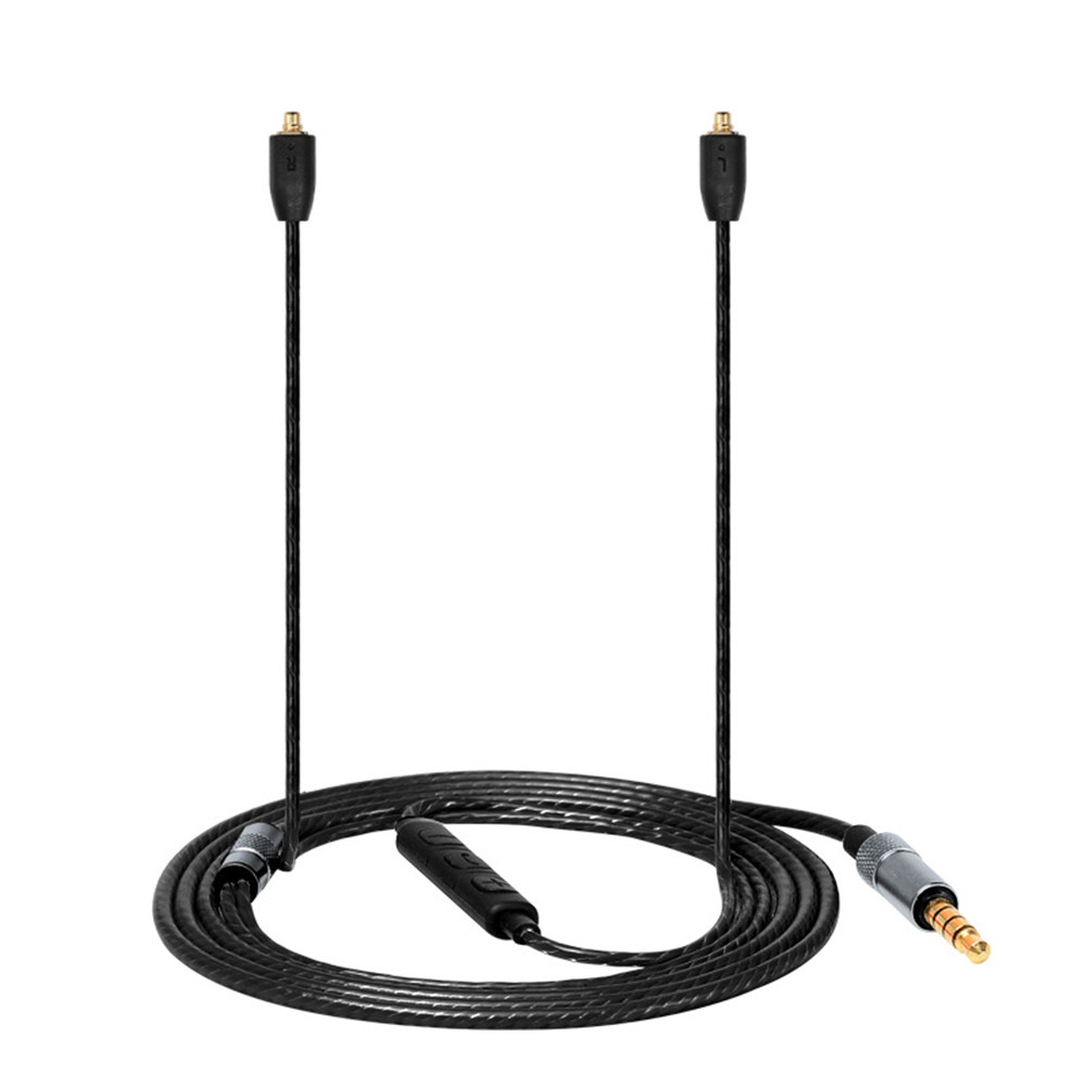 OFC MMCX Jack Replacement Streo Audio Cable Extension Cord For JVC HA ...