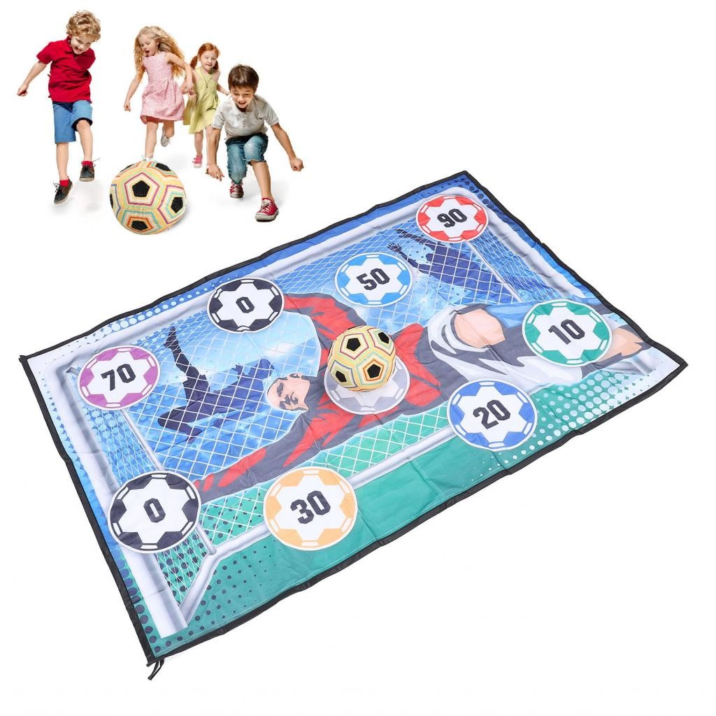 Meyishop Soccer Ball Game Mat Set Football Toss Target Safe Interactive ...