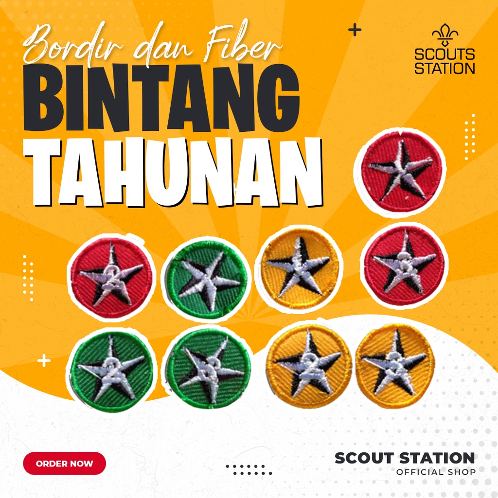 Scout Annual Star / Embroidered Scout Star | Shopee Philippines