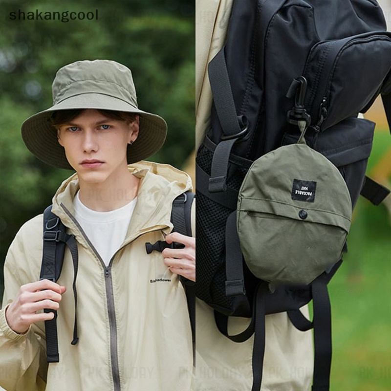 Sun-proof Folding Portable Hat Folding Portable Bucket Hat Men's Hiking ...