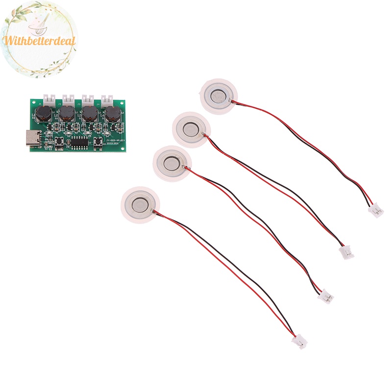 Withbetter Mist Maker And Driver Circuit Board 4 Fogger Atomization ...