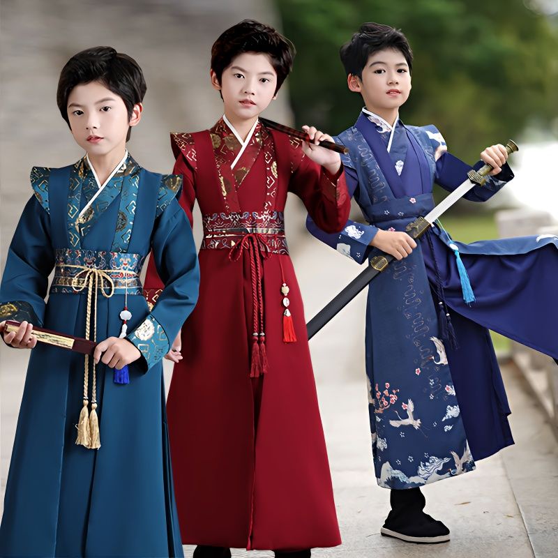 Boy Tang Suit Hanfu Boy Chinese Style Children Clothing 2023 New Style ...