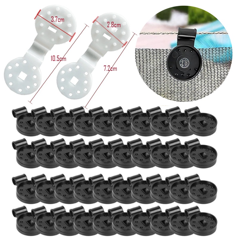 10-100pcs Sun Shade Net Clip Sunshade Net Fixing Clip Greenhouse Shade ...