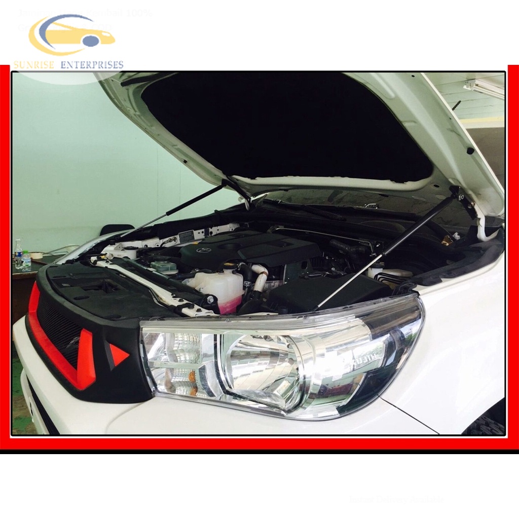 Toyota Hilux / Fortuner 2016 to 2022 Hood Damper Bonnet Shock Kit 2017 ...