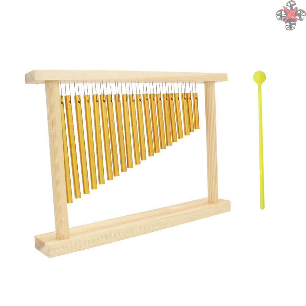 20-Tone Table Top Bar Chimes 20 Bars Single-row Musical Percussion ...