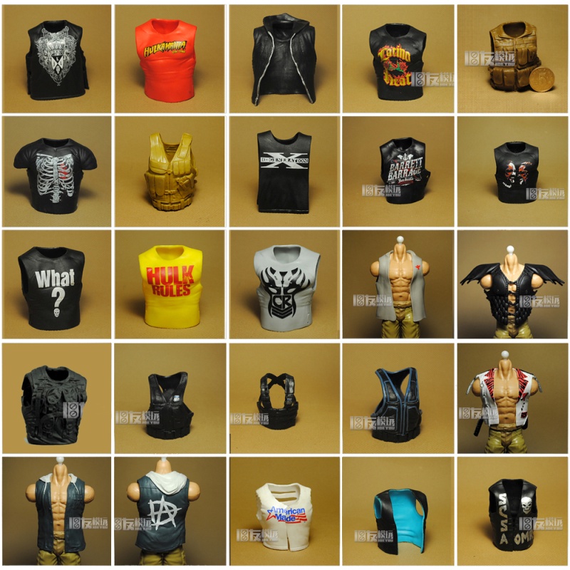Wwe Wrestler action figure Props Costume 20cm 23cm action figure ...