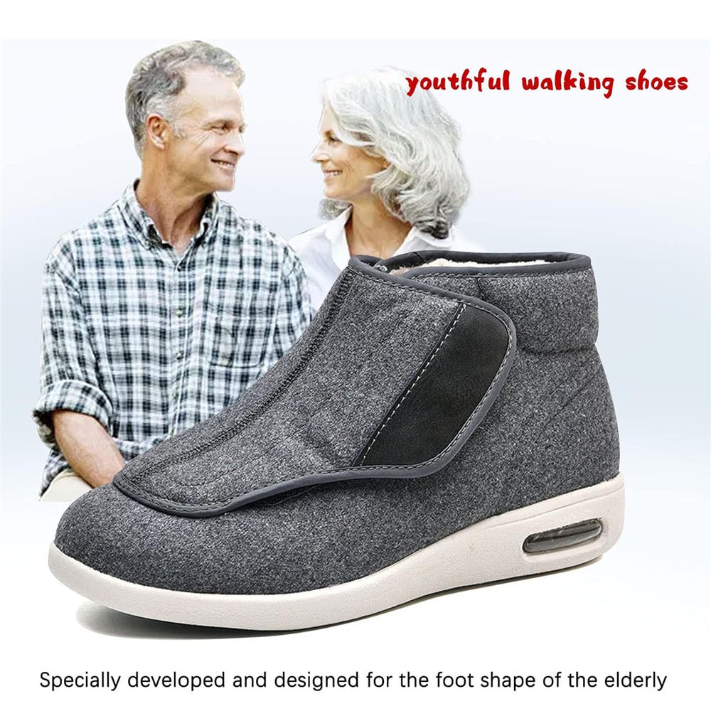 Comfort Fat Feet Extra Wide No Slip Shoes Breathable Diabetic Shoes for ...