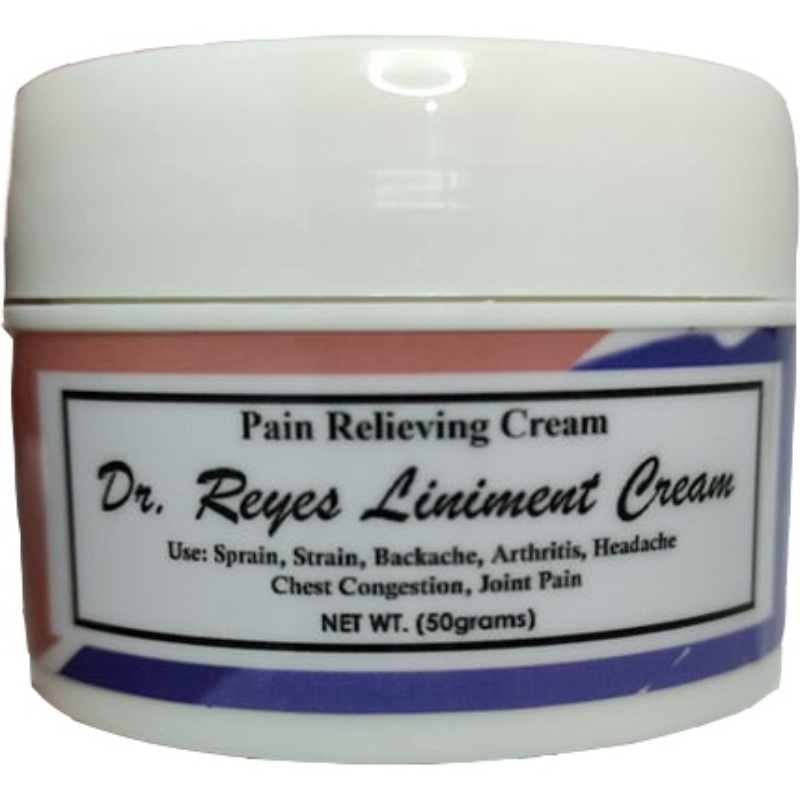 Dr. Reyes Liniment Cream Helpsalleviate Muscle Pain, Low Back Pain ...