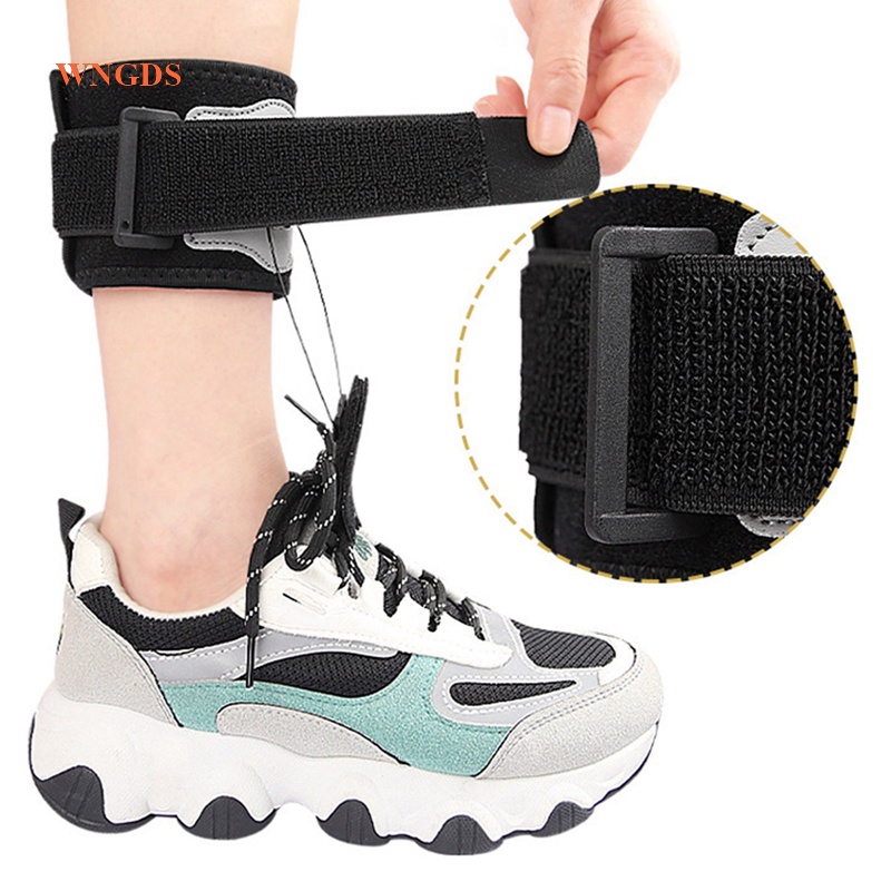 WNGDS Drop Foot Brace with Reel-Adjust Dorsiflexion Lifting Up Foot ...