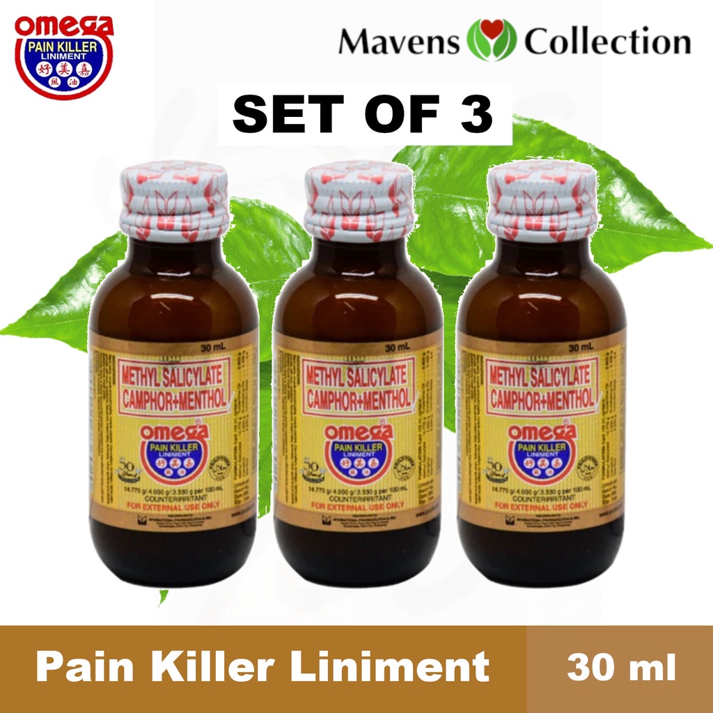 Omega Pain Killer Liniment 30ml Regular Counterirritant by Mavens ...