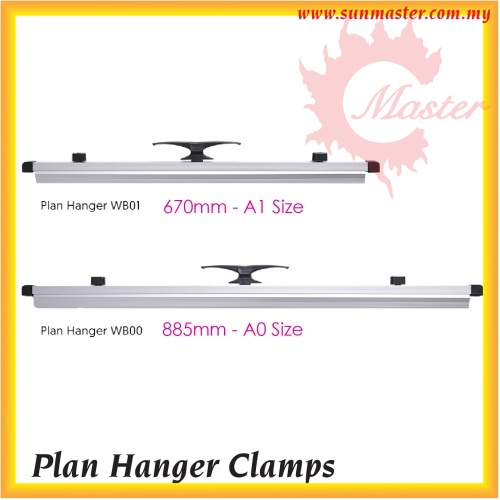 Plan Hanger Clamps A1 Size and A0 Size High Quality Aluminium Hanger ...
