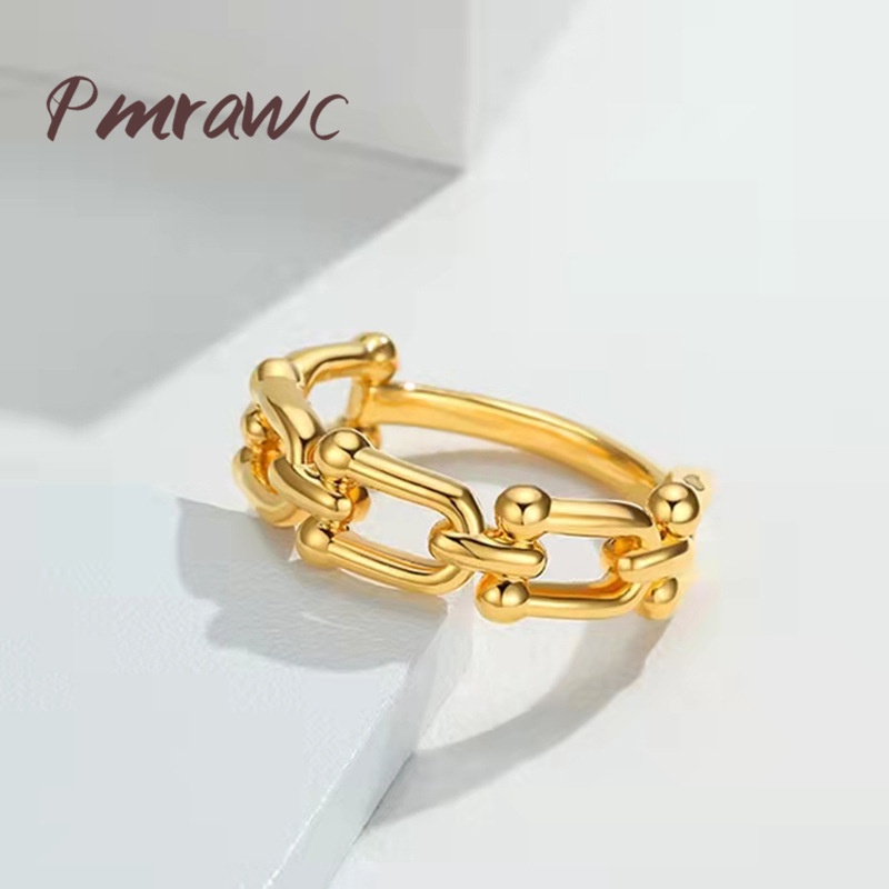 Pmrawc | Retro Vachette Clasp Ring for Women FJ988 | Shopee Philippines
