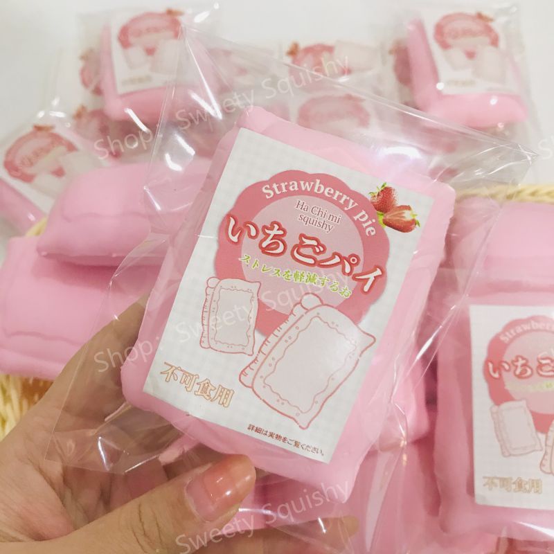 HaChiMi Pink Sweet Rebound Decompression Vent Toy Squishy Slow Rising ...