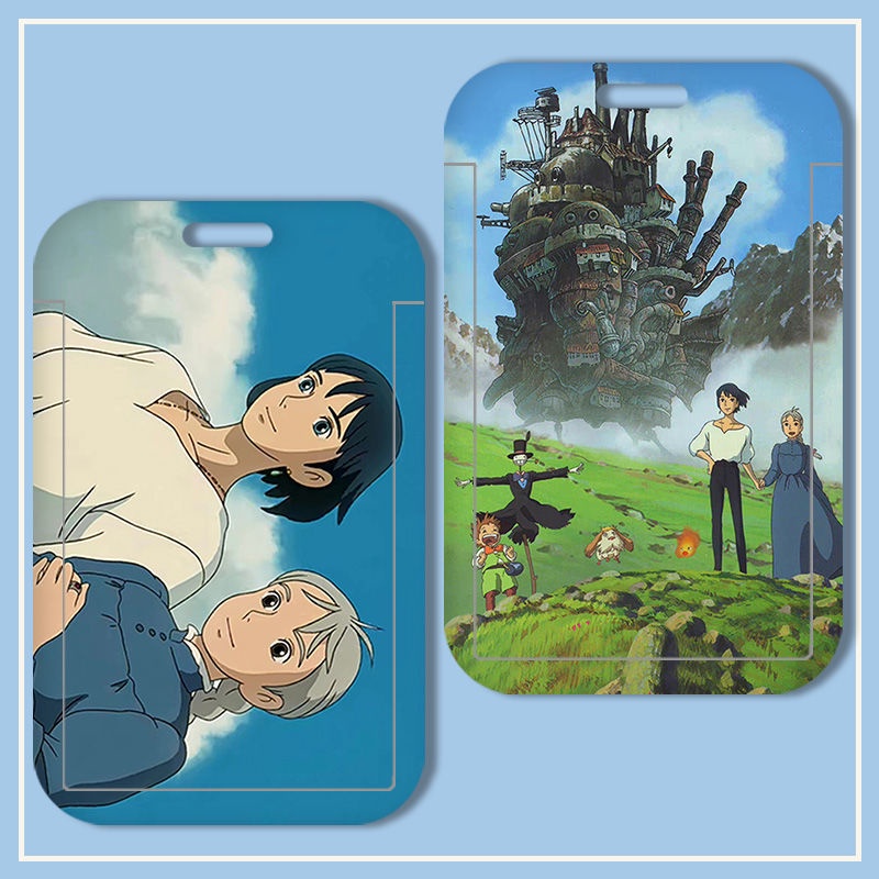 Howl's Moving Castle Card Set Campus Card Bus Card Holder Factory ...