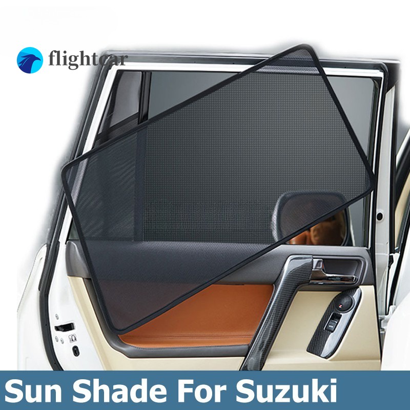 flightcar Magnetic Car Side Window Sun Shades For Suzuki SX4 Grand ...
