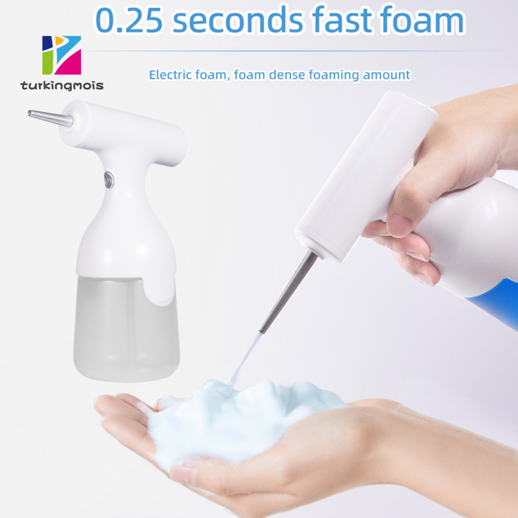 ZTUR_ Fast Foaming Device 350ml Electric Foam Machine Rechargeable ...