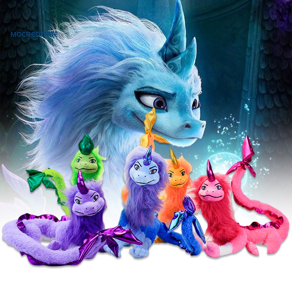 Dragon Plush Toy Anime Movie Raya And The Last Dragon Cute Cartoon Doll ...