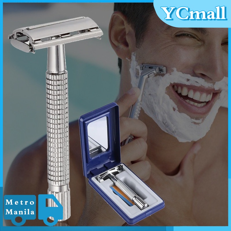 Manual Shaver For Men With Box Classic Manual Shaver Double Edge ...
