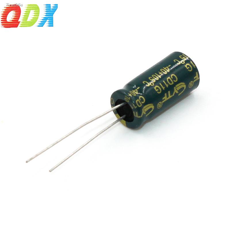 In-line aluminum electrolytic capacitors 100V full range of ...