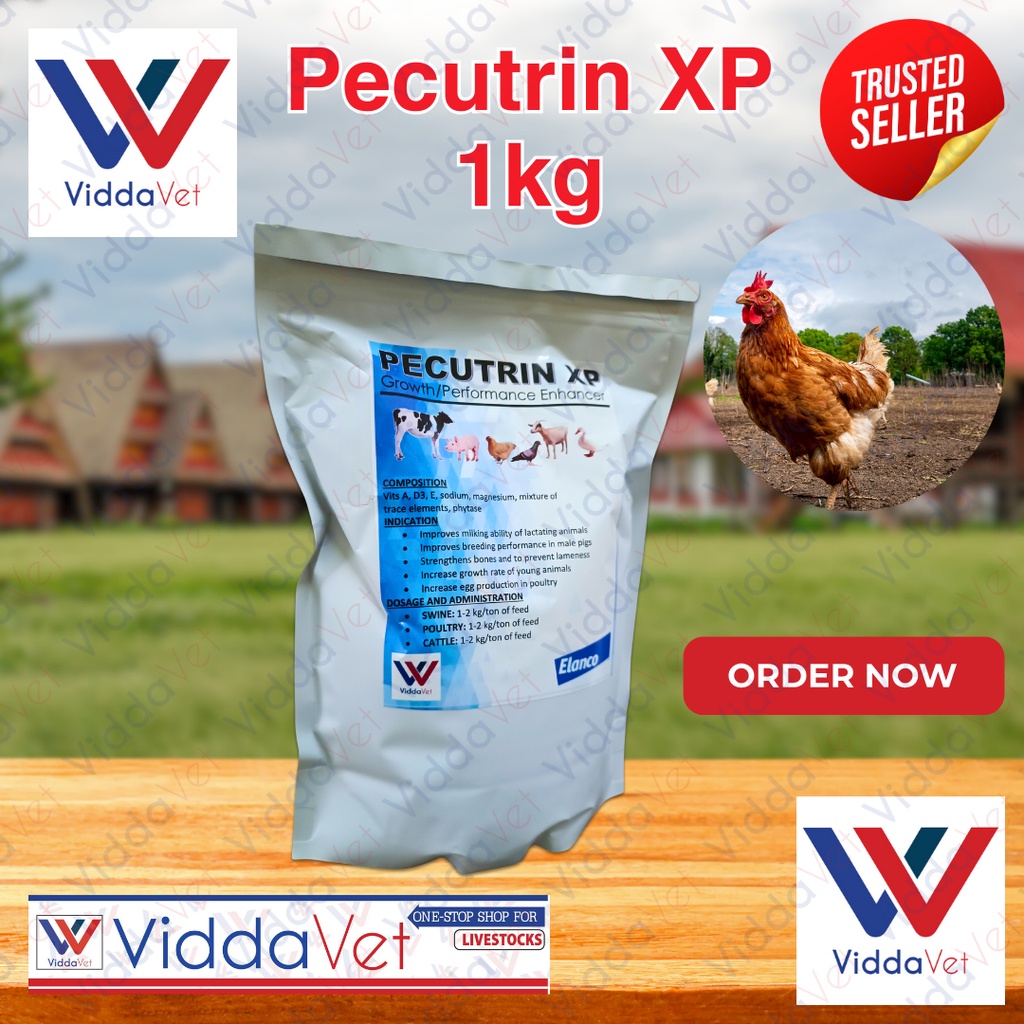 1kg Pecutrin XP Growth Performance Enhancers FROM BAYER 1kg CATTLE PIGS ...